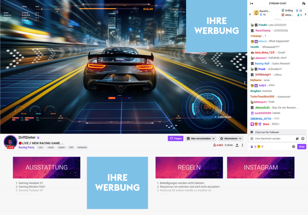 Twitch Werbung schalten: Preise & Infos