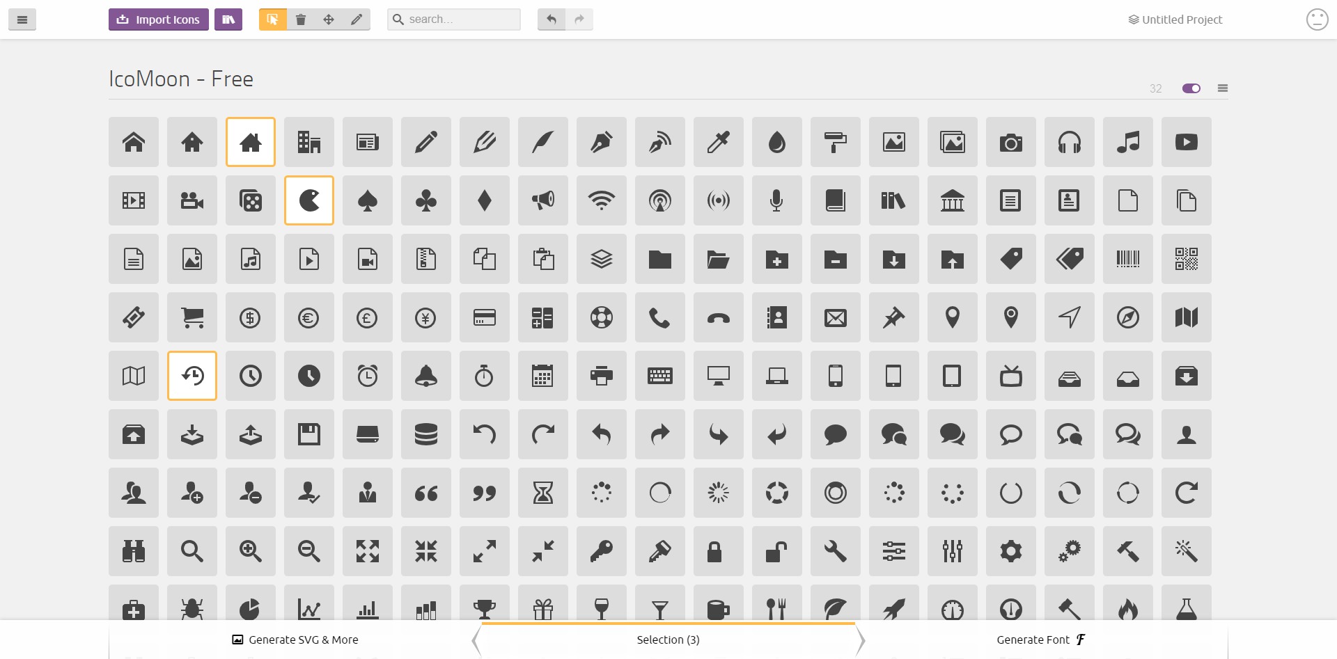 Die besten kostenlosen Quellen für Icons und Icon-Fonts