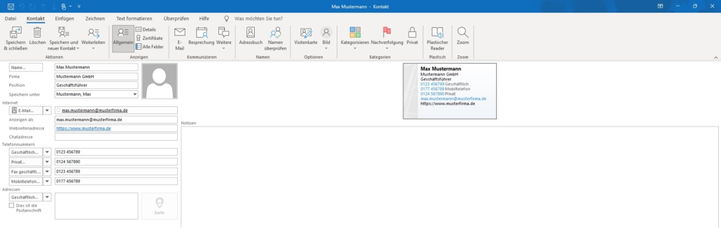 Digitale Visitenkarten in den Geschäftsalltag integrieren